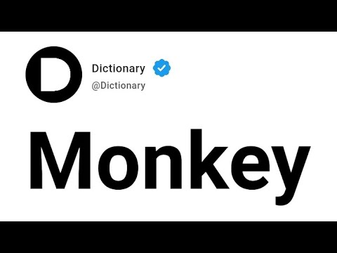 Monkey Meaning In English