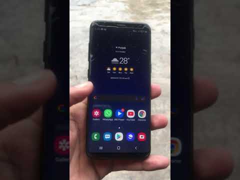 Samsung Galaxy s8 in rain 💦🖼🤯