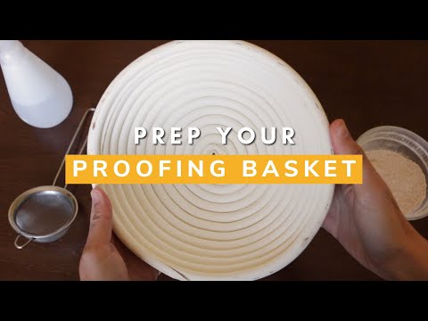 How to Prepare a New Proofing Basket