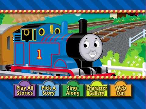 Thomas & His Friends Get Along & Other Adventures DVD menu ( raw video file )