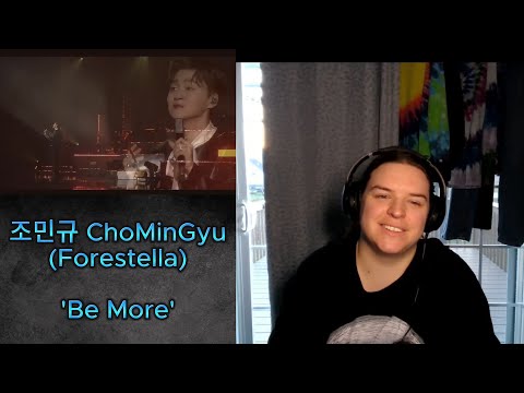REACTION | [Official Live 2024] 조민규 (Forestella) - Be More