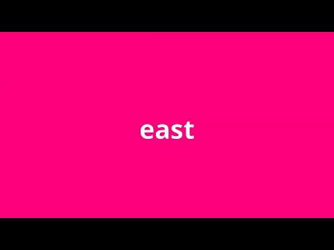 what is the meaning of east