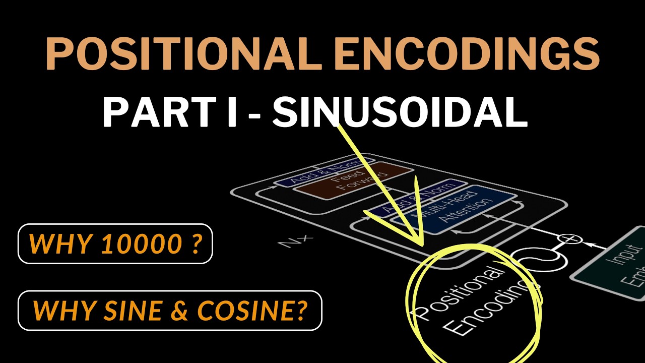 Positional Encoding in Transformer | Sinusoidal Positional Encoding Explained