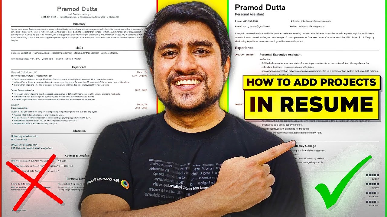 How to Add a Software Testing Project to Your Resume | Resume Tips For Software Testers Part-2