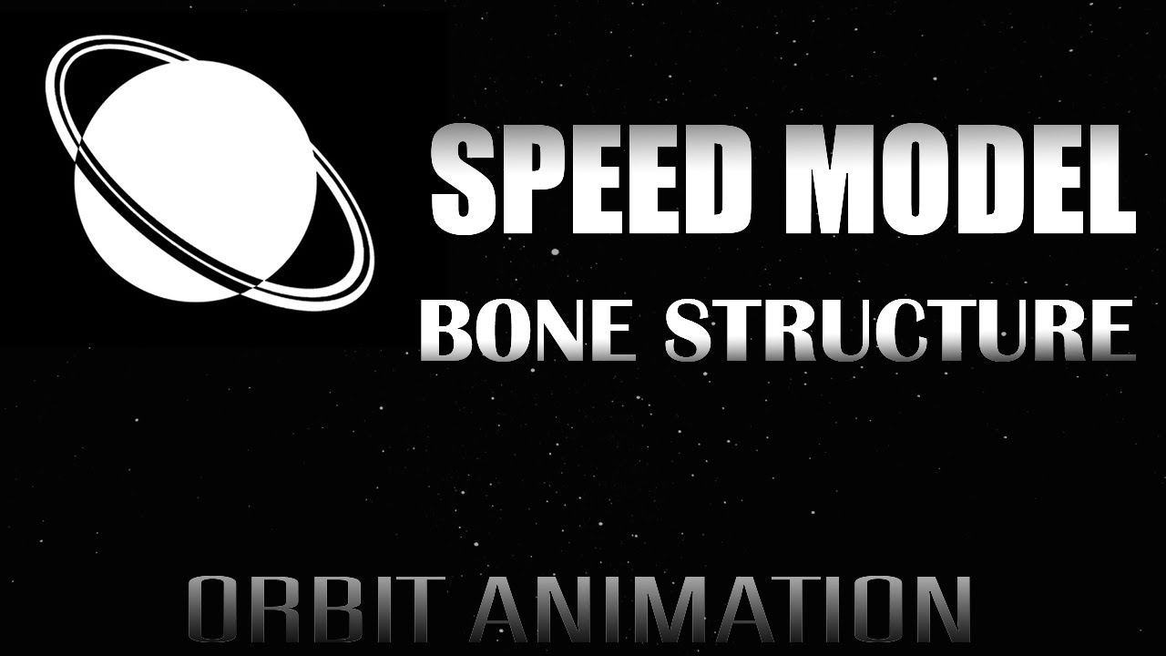 3DS MAX - Bone Structure Robot - Speed Build