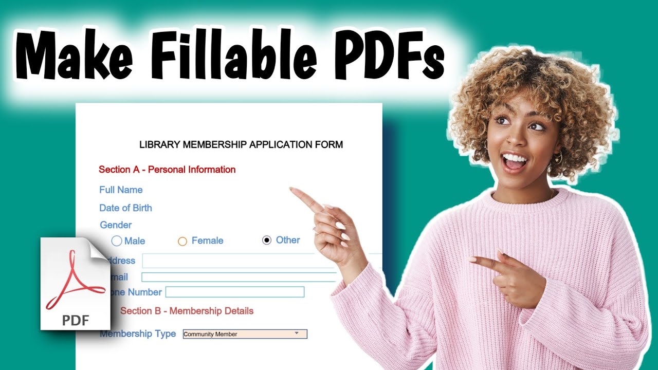 How to Make a Fillable PDF Form without Acrobat | Including Free Online Method