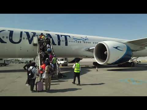 DEPARTURE FROM KUWAIT AIRPORT TERMINAL 4 TO PARIS CHARLES DE GAULLE Airport