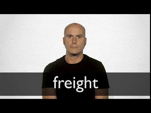 FREIGHT 释义 | 柯林斯英语词典