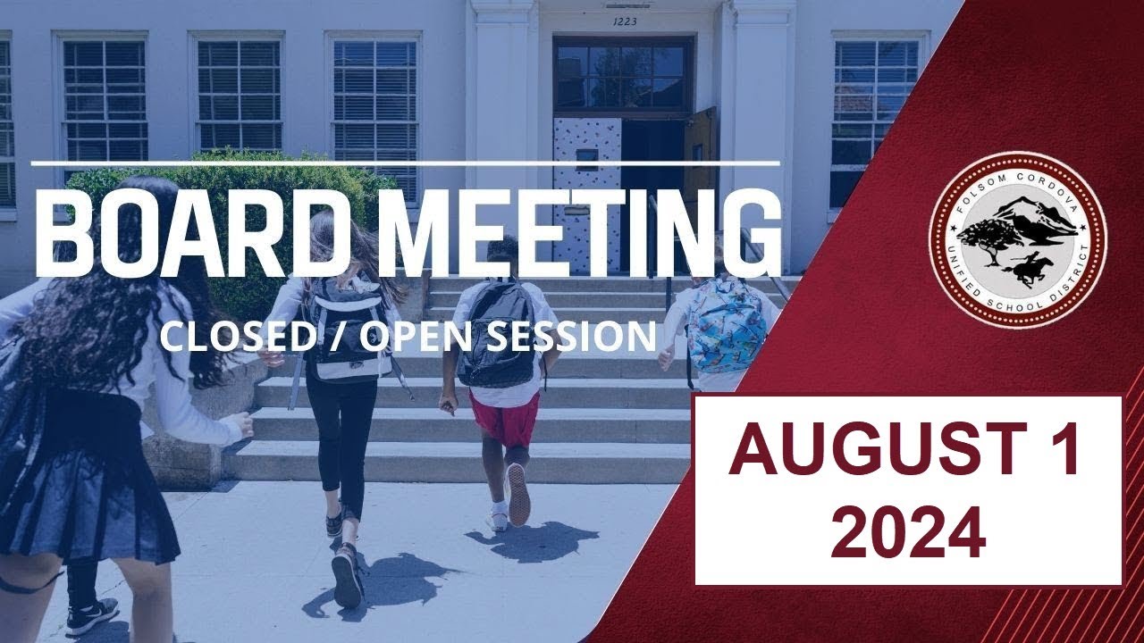 FCUSD Board Meeting 8/1/2024