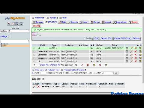 Learn Beginner PHP Tutorial 59 how to display table image in form using in PHP - Mind Luster