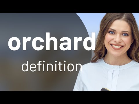 Orchard • meaning of ORCHARD