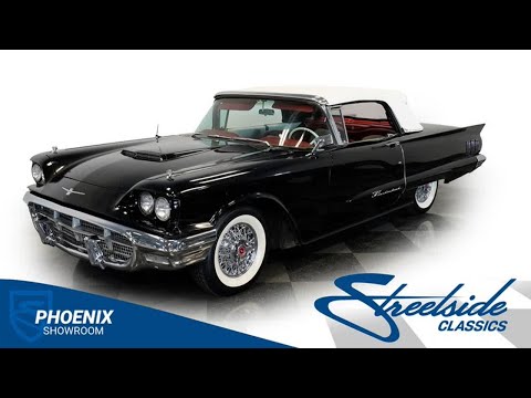 1960 Ford Thunderbird Convertible 4178-PHX for sale | Charlotte, Atlanta, Dallas, Tampa, Phoeni...