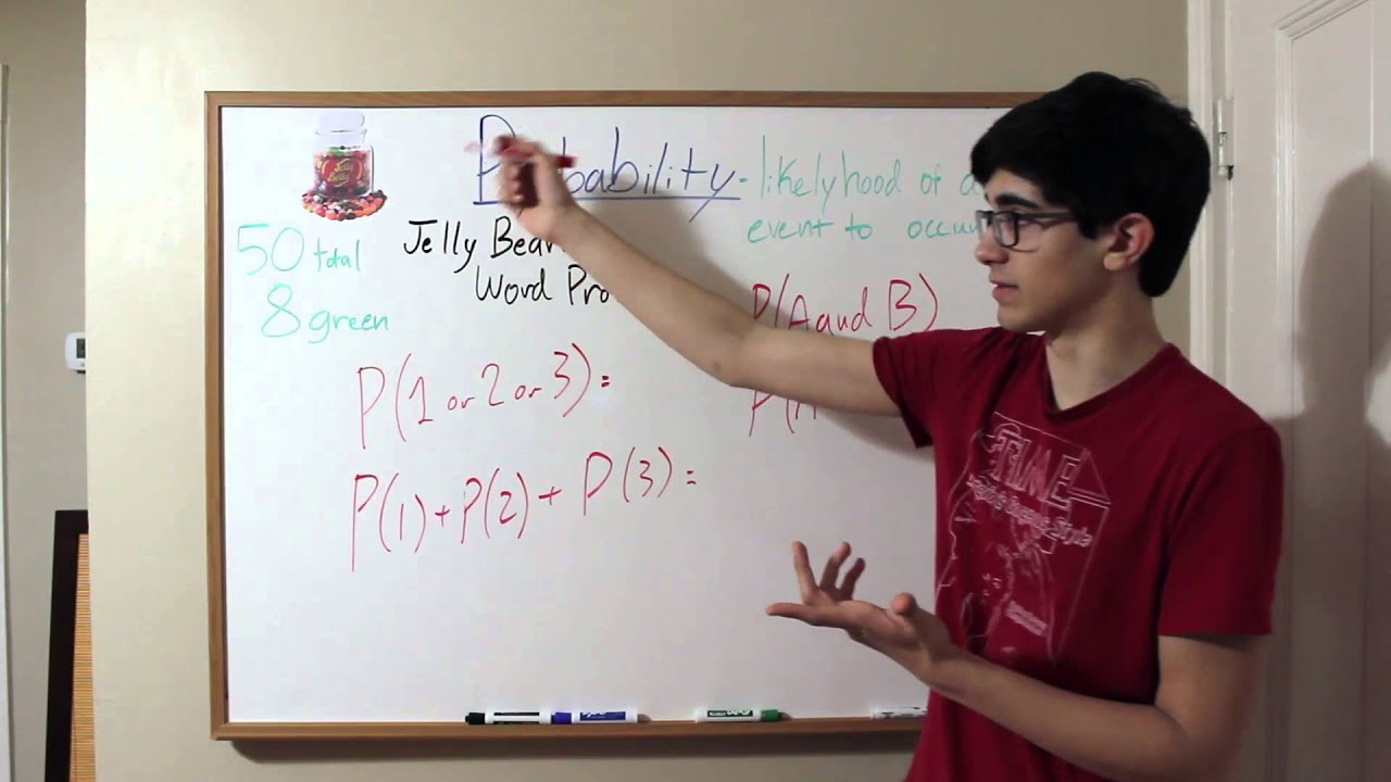 4.) Probability Jelly Bean Word Problem