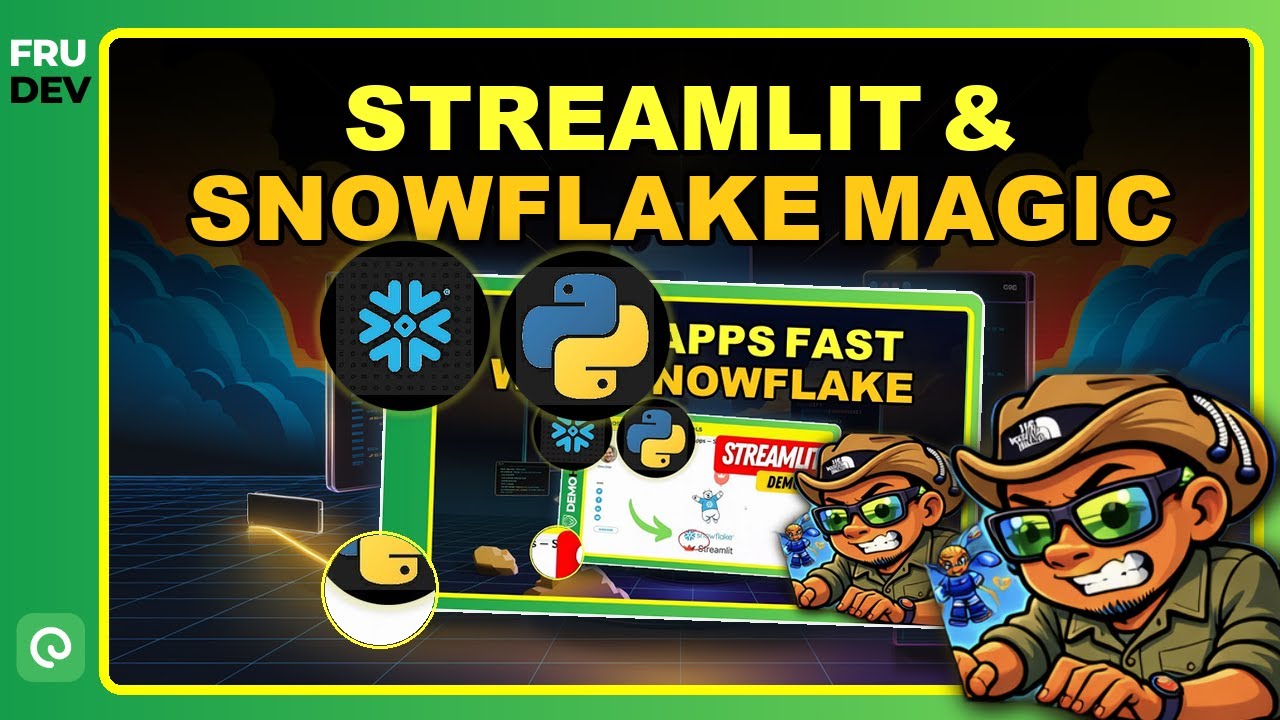 Streamlit for Snowflake: Ultimate Rapid Application Development Tutorial for Python Developers