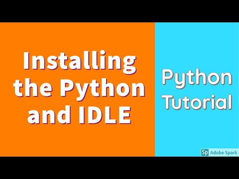 Installing python and IDLE in windows 64 bit