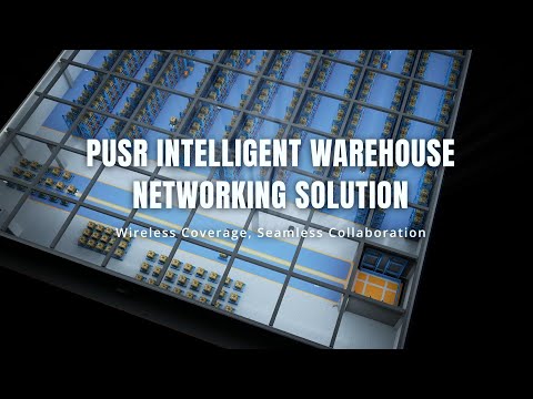 How can intelligent warehousing use IIOT devices to complete fast and stable networking