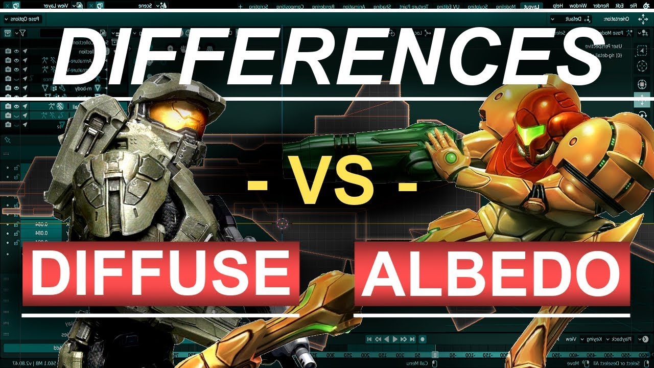 Blender 2.8 : Albedo Maps in 2 Minutes!!! (Gimp Tutorial)