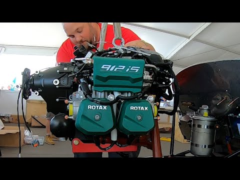 The ENGINE is MOUNTED!
