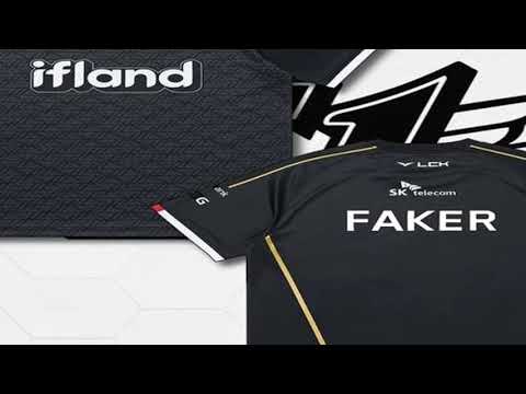 2024 League Of Legends SKT T1 Uniform Jersey Esports T Shirt LOL MSI Faker Men T-shirt Sports Game 3