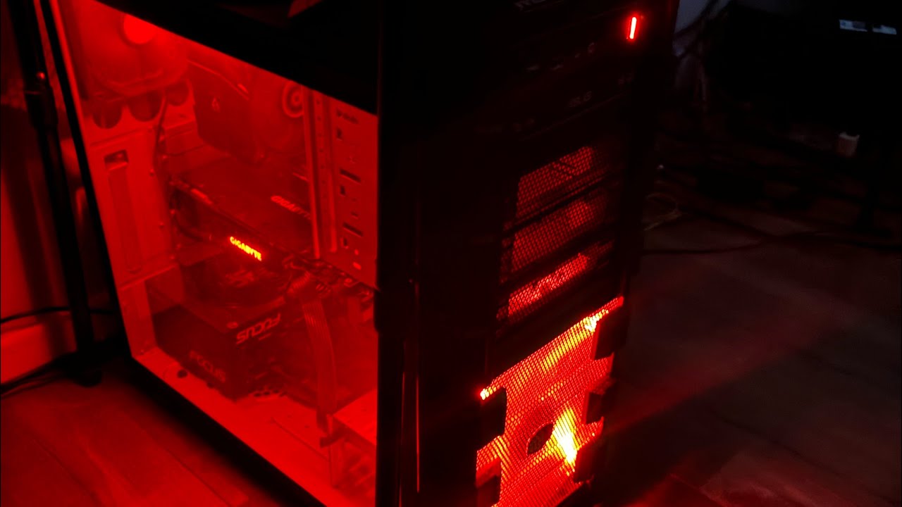 Cooler Master HAF 912 custom PC build