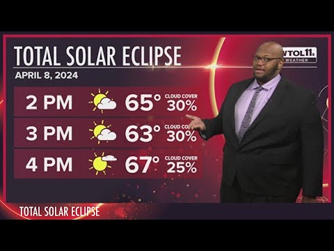 What will the weather look like in northwest Ohio for the total solar eclipse on April 8? | WTOL 11