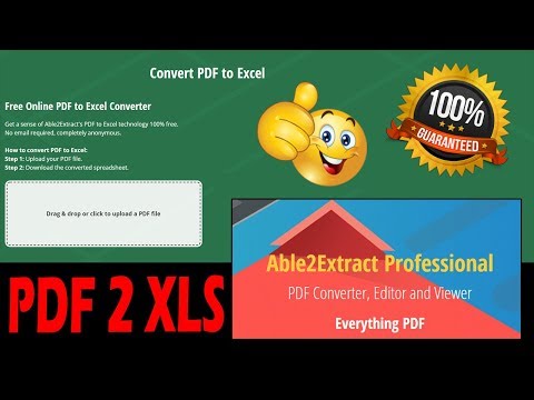 EASY, UNLIMITED CONVERT PDF TO EXCEL FREE 100% KONVERSI FILE PDF KE EXCEL GRATIS   ABLE2EXTRACT