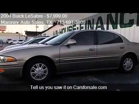 2004 Buick LeSabre Limited 4dr Sedan for sale in Houston, TX
