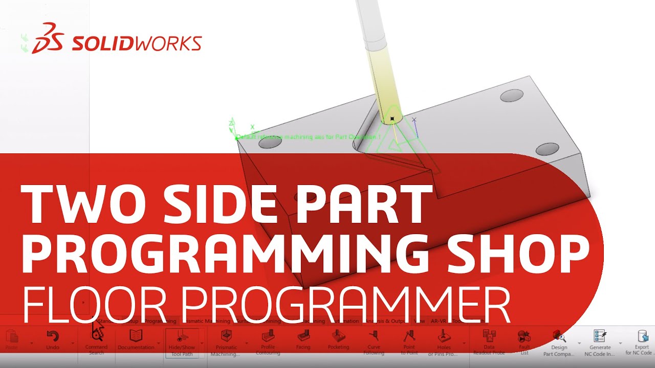 Shop Floor Programmer: Getting Started | Two-Side Part Programming