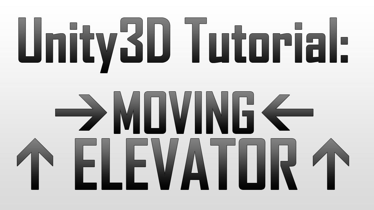 [Unity 4] Creating a moving platform / lift (JavaScript)