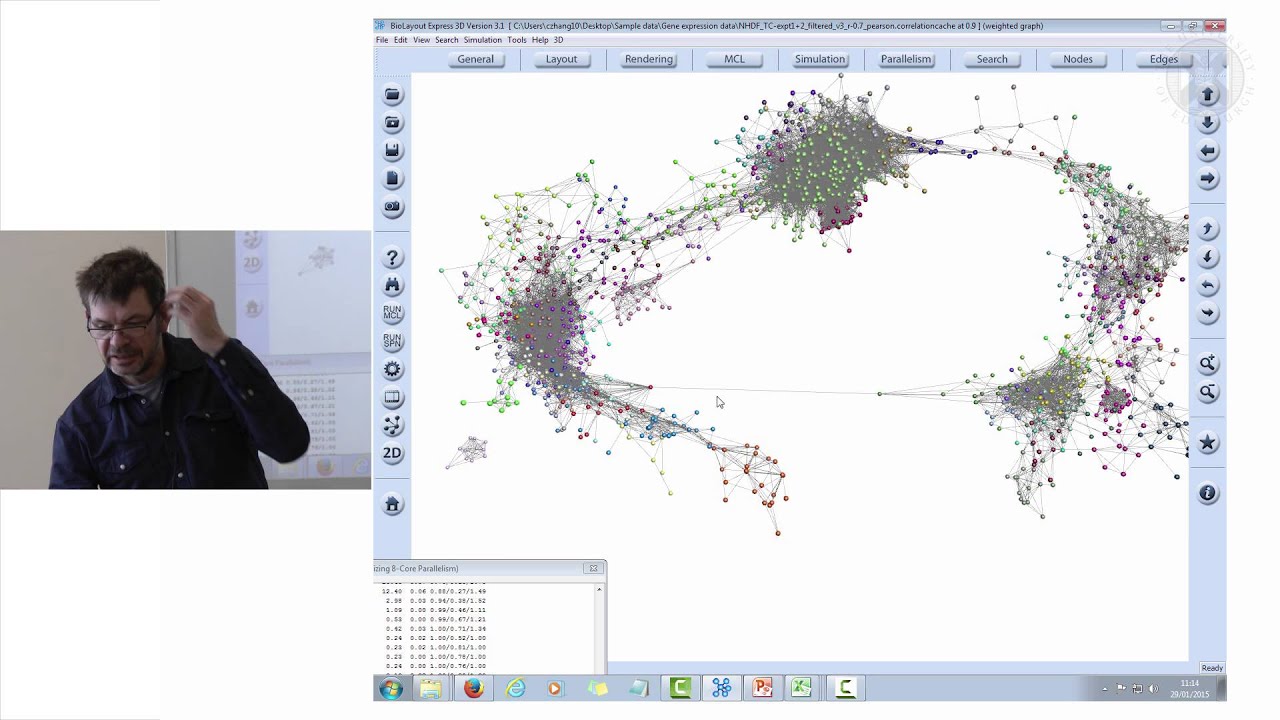 11. Network analysis of Expression data - (Practical Session)
