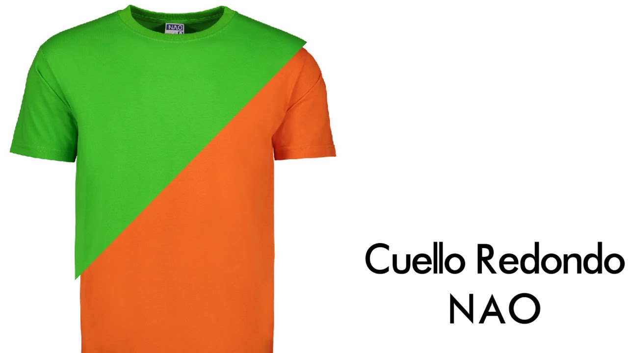 NAO - PLAYERAS CUELLO REDONDO (PESO COMPLETO) 100% ALGODÓN