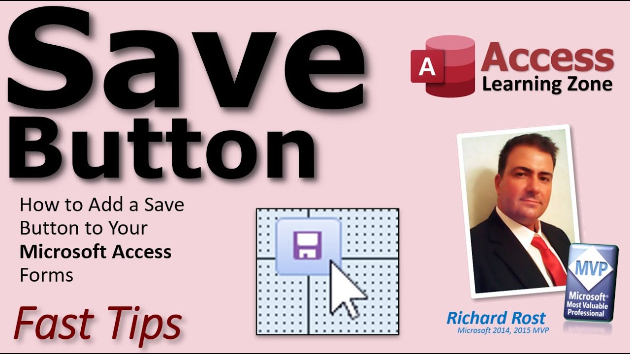 How to Add a Save Button to Your Microsoft Access Forms