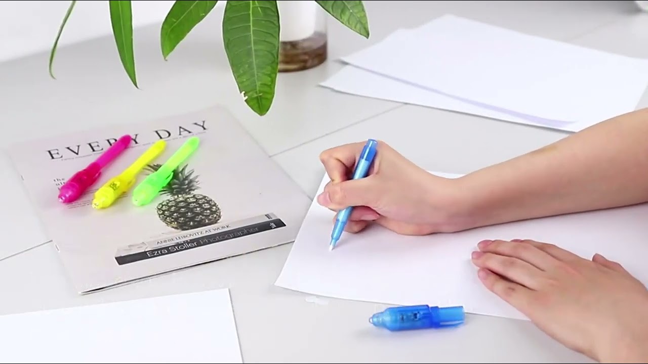 $0.97 Ultimate Spy Pen: Uncover Secrets with Invisible Ink!