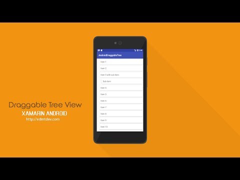 Learn Xamarin Android Tutorial Draggable Tree View - Mind Luster