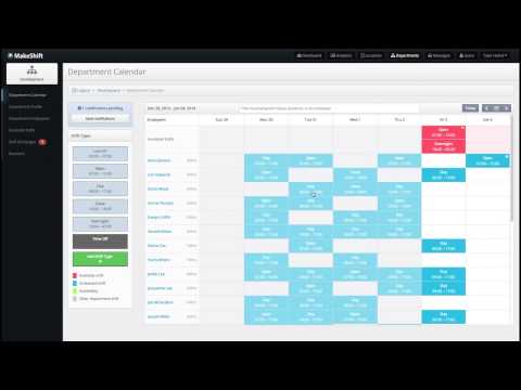 The Department Calendar