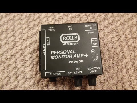 Rolls PM 50s Personal Monitor Amp iMuso
