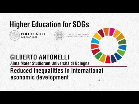 Reduced inequalities in international economic development (Gilberto Antonelli)
