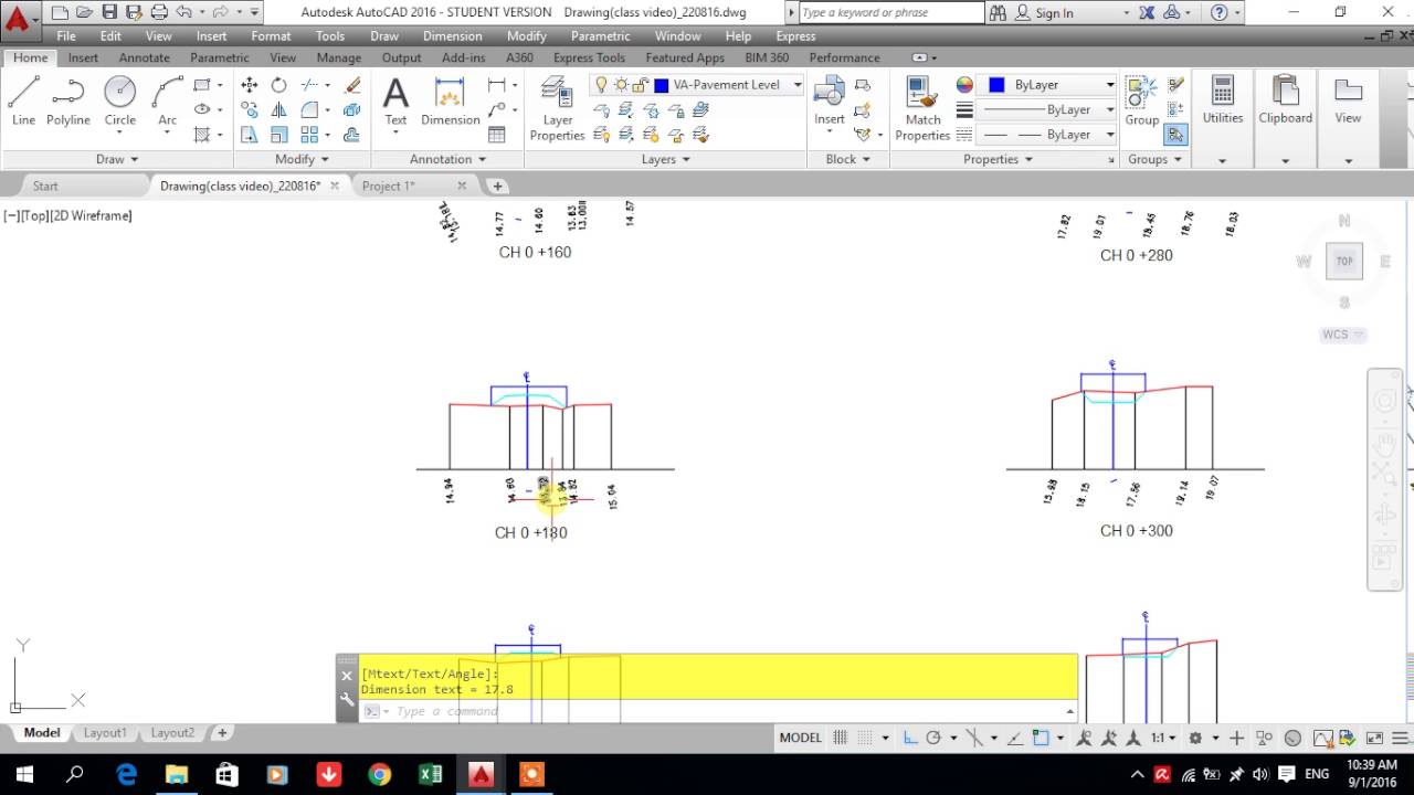 Cross section & earthwork limit pt 1