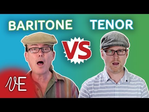 Difference between a TENOR and a BARITONE | with Mark Baxter | #DrDan
