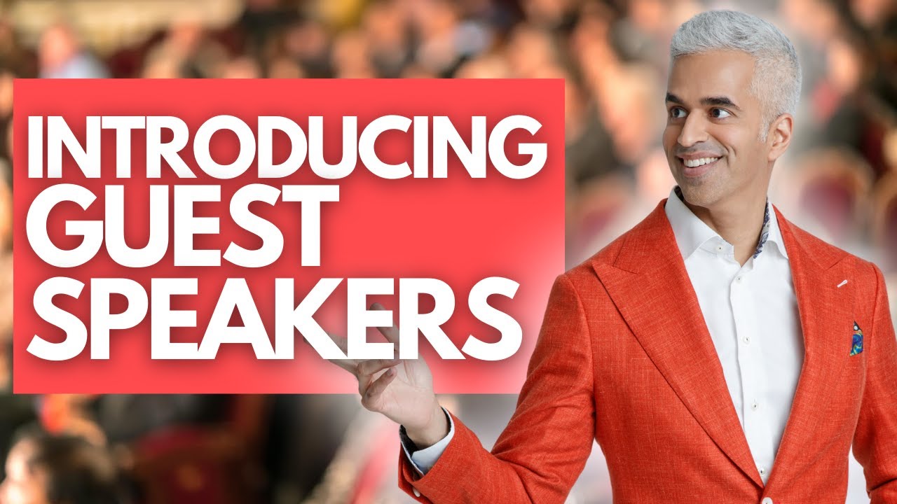 Examples Of Introducing A Guest Speaker to Captivate Your (Virtual) Audience