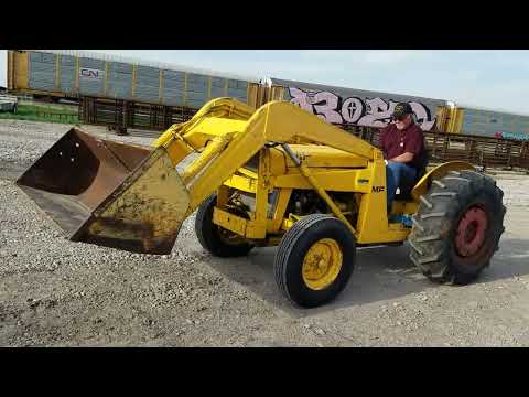 Massey Ferguson MF20 Industrial Tractor w/ Loader (video added) - Adam ...