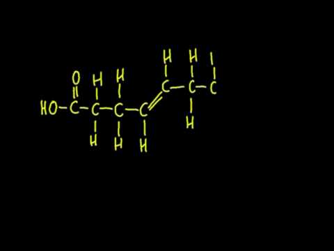 A.1.6 Outline the variation in the molecular structure of fatty acids