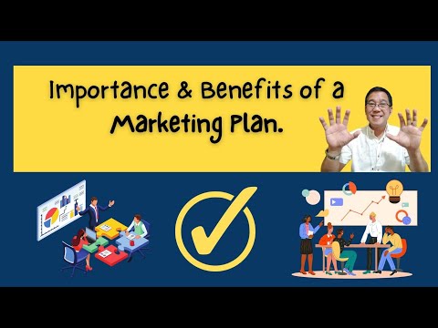Importance & Benefits of a Marketing Plan/BSBA & Business Courses. ( Prof. Allan)