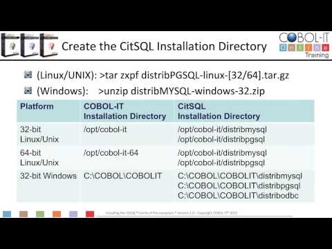 Installing the CitSQL Family of Pre-compilers