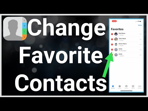 How To Add / Remove Favorite Contacts On iPhone