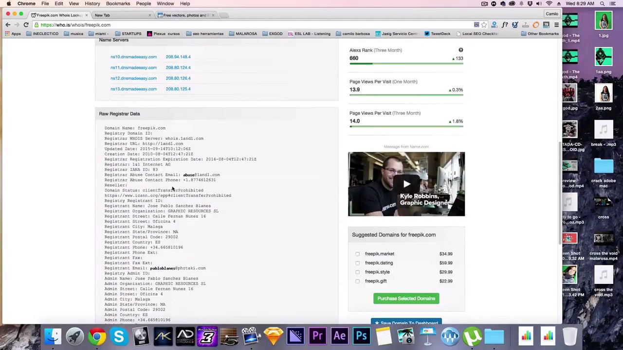 Búsqueda de Dominio con www.Who.IS