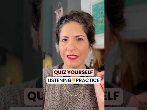 Can you guess what she’s saying?