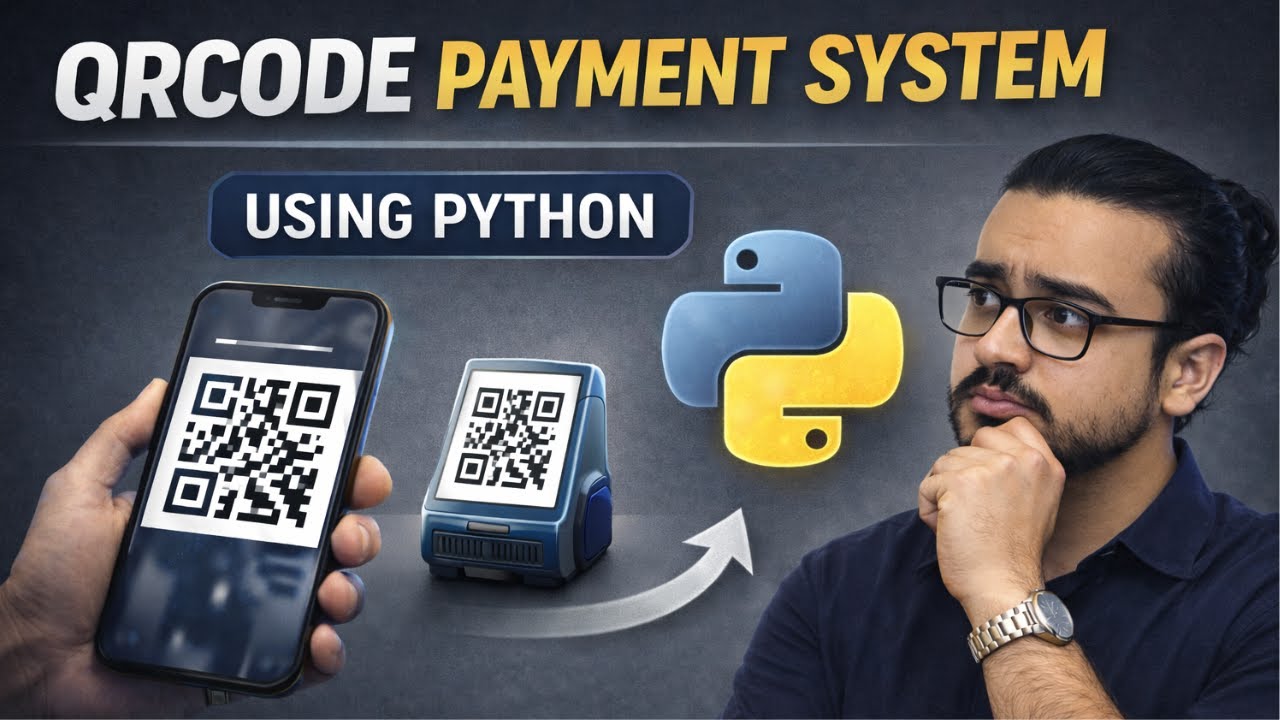 QRCode Based Payment System using Python Part 1