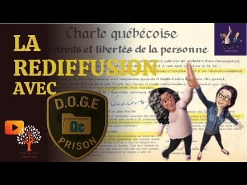 Carole X2 - 22-05-25 - La charte québécoise avec DOGE Qc - En rediffusion!