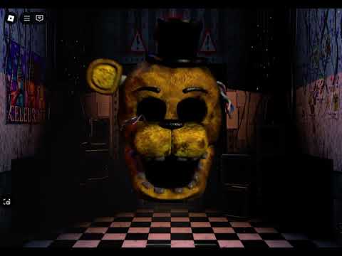 Playing FNAF Jumpscare Simulator in Roblox!